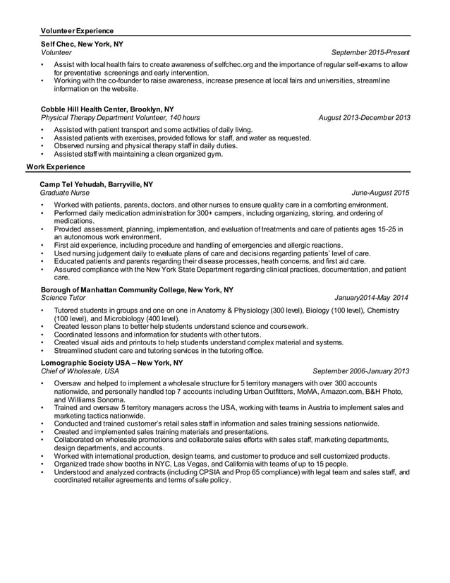 Laura Nealon Resume Nursing | DOCX | Physical Therapy | Wellness