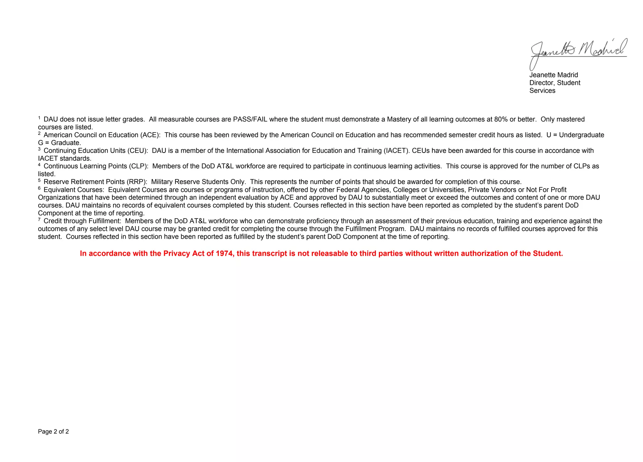 studentTranscript | PPT