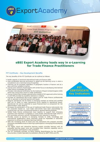 _eBSI_FIT_Prospectus_2015_print | PDF