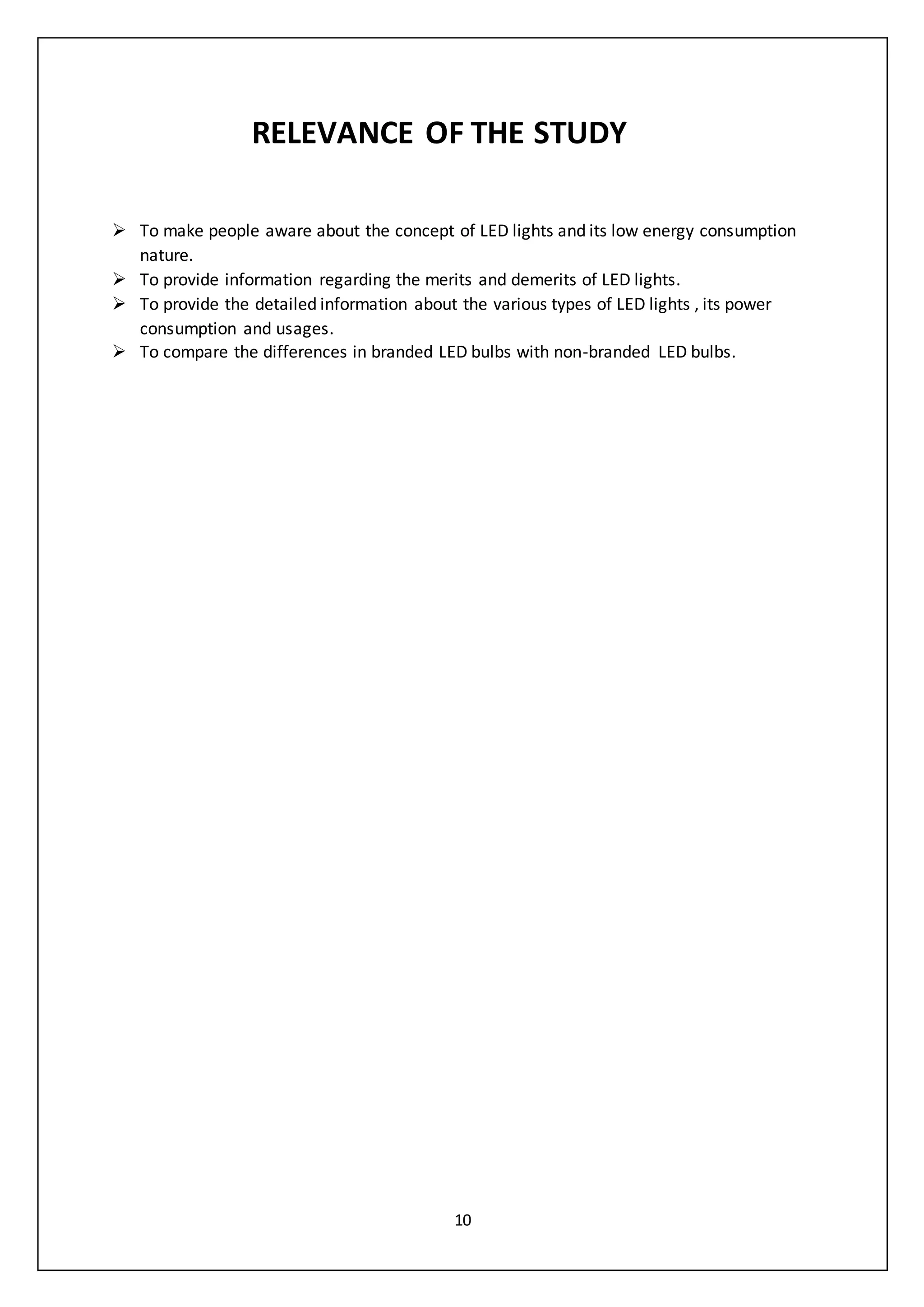 lumex led project | DOCX