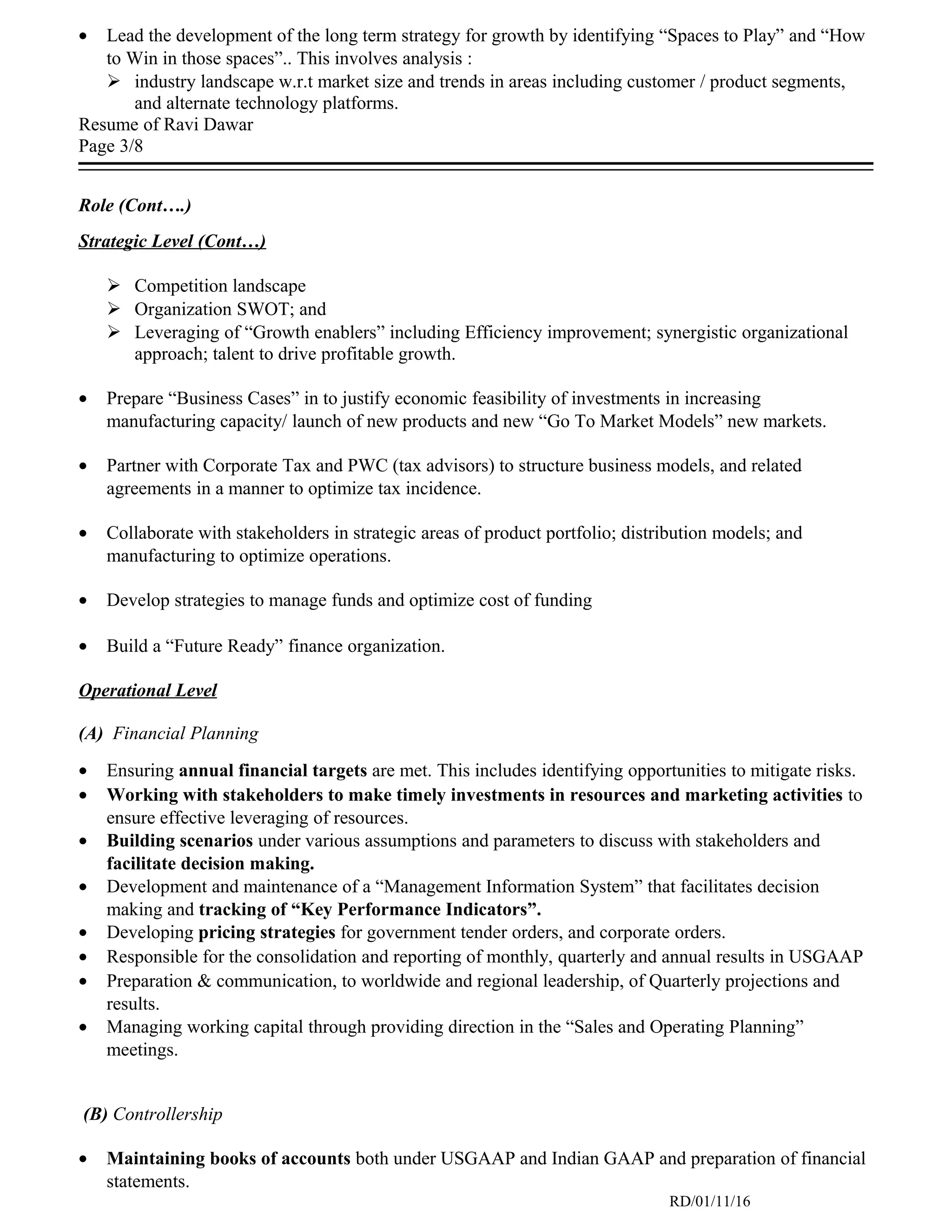 Ravi Dawar Resume 251115 | DOC