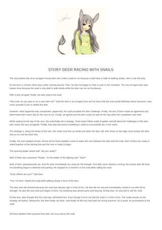 3 fable animal story | PDF