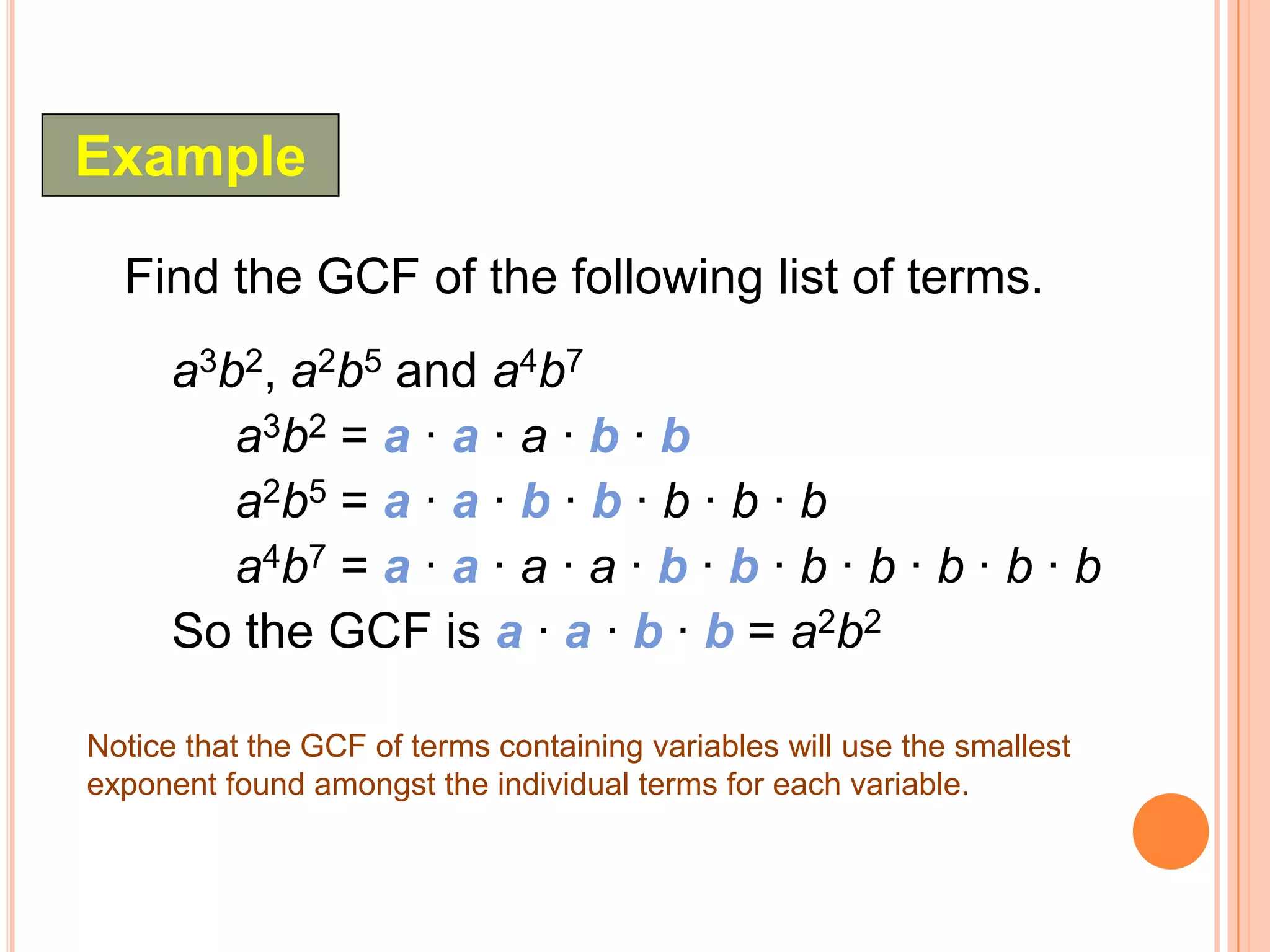 Factoring Polynomials | PPTX