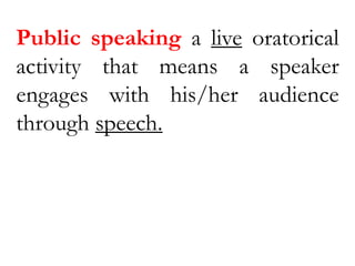 3 Factors Public Speaking Oral communication PPT.pptx