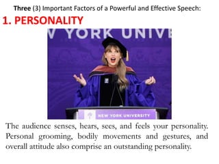 3 Factors Public Speaking Oral communication PPT.pptx