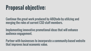 Digital Team Proposal | PPT