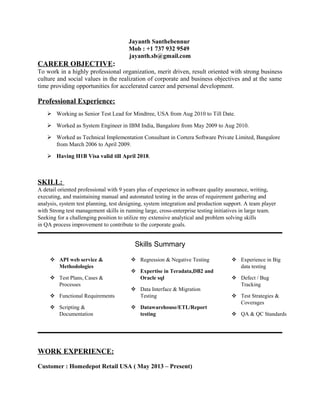 Jayanth_Resume | PDF