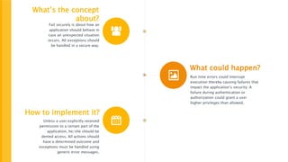 Secure Code Warrior - Fail securely | PPT