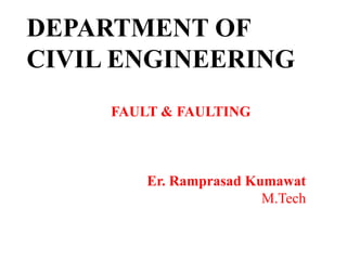 fault & faulting | PPT