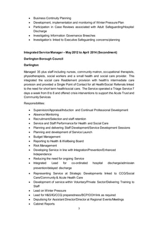 CV | DOCX | Daycare and Pre-School | Parenting