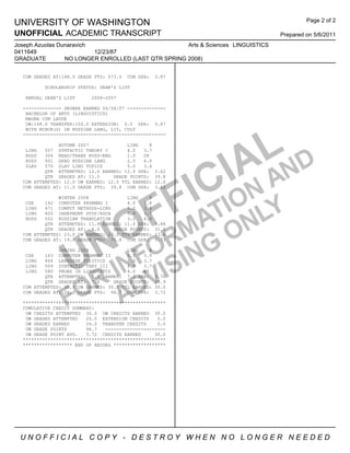 transcriptpdf | PDF | Undergraduate Education | College Education