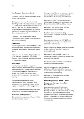 SEH CV with photo 101213 Short Revised 050216 | PDF