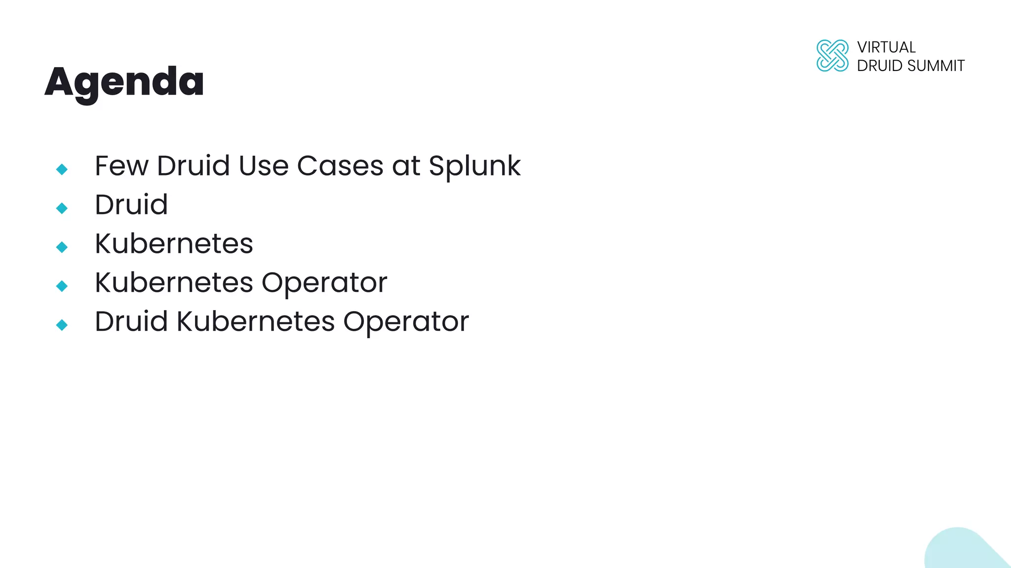 Splunk: Druid on Kubernetes with Druid-operator | PPT