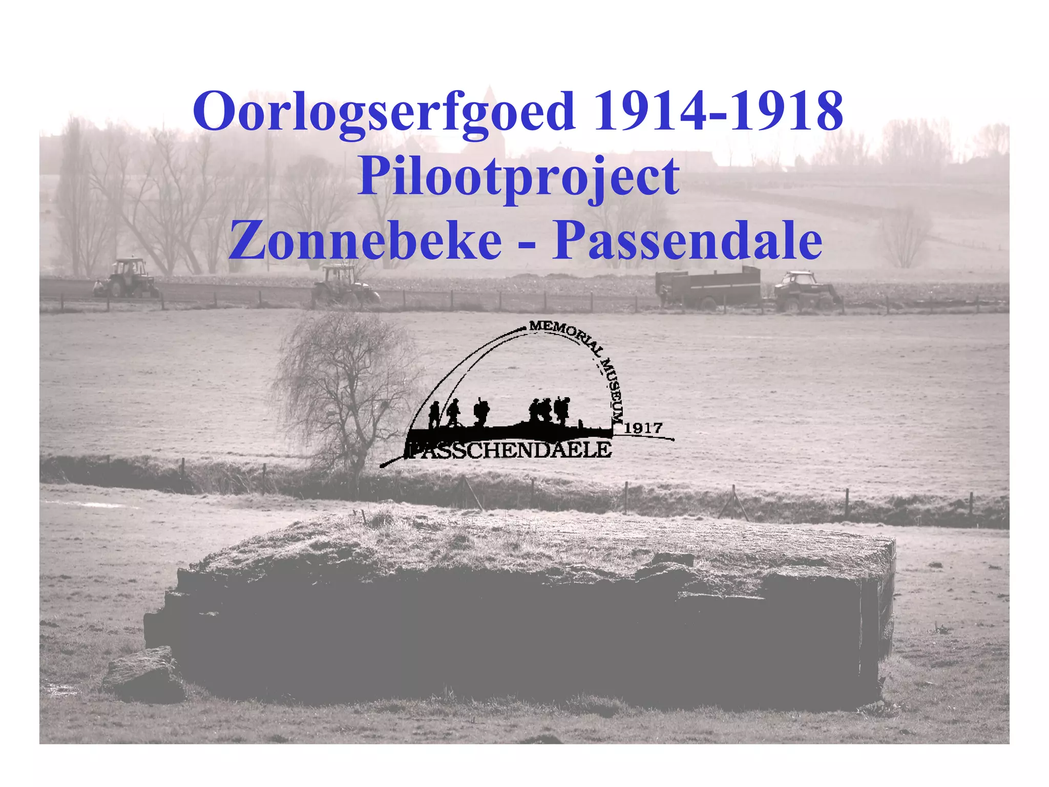 Oorlogserfgoed 1914-1918 (Franky Bostyn) | PPT
