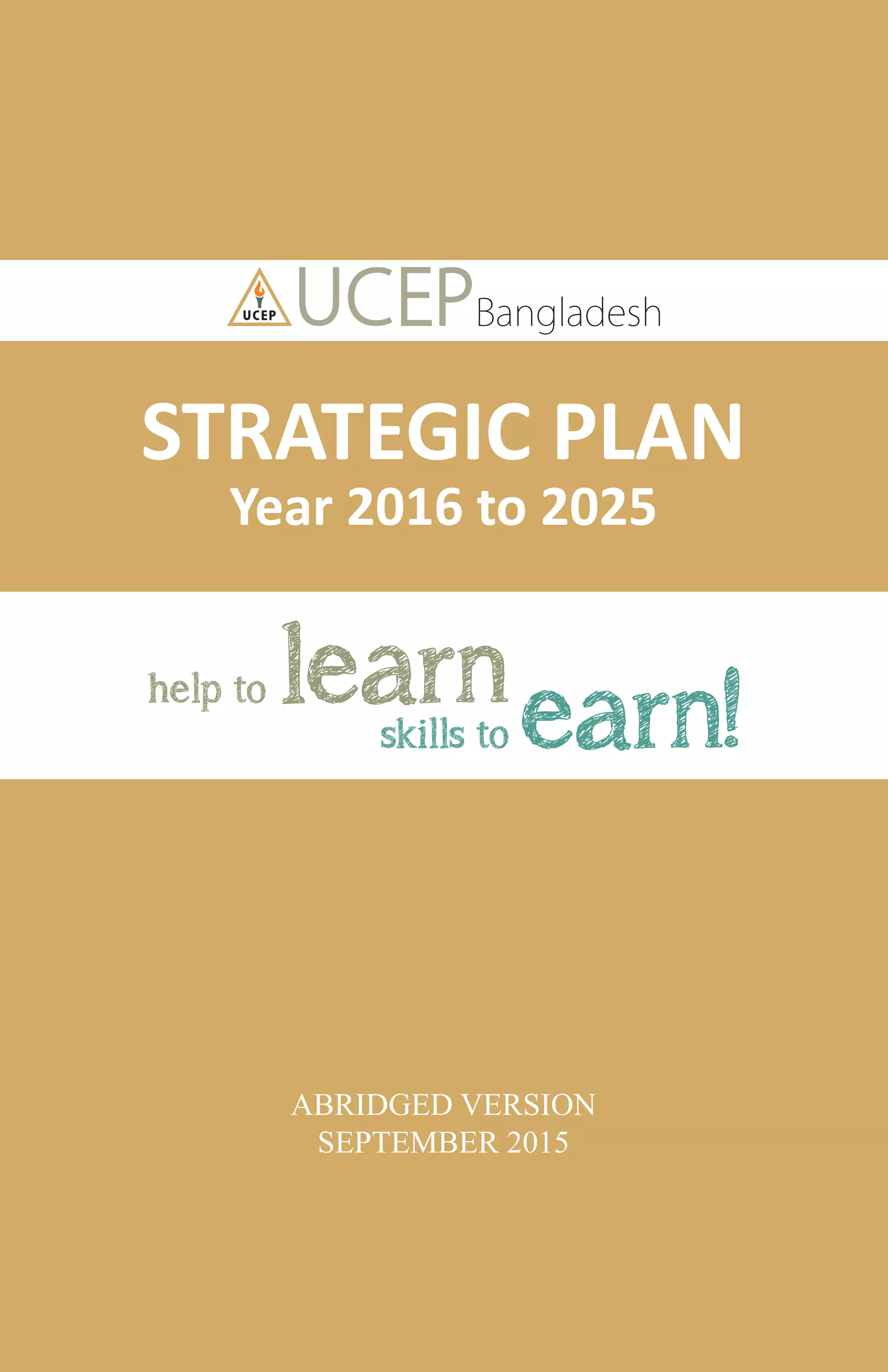 UCEP 10 Years' Strategy (English)_Sep 15 | PDF