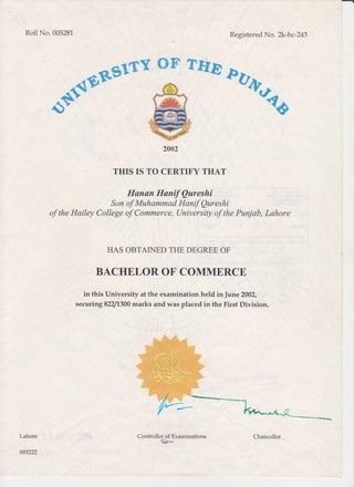B com degree | PDF