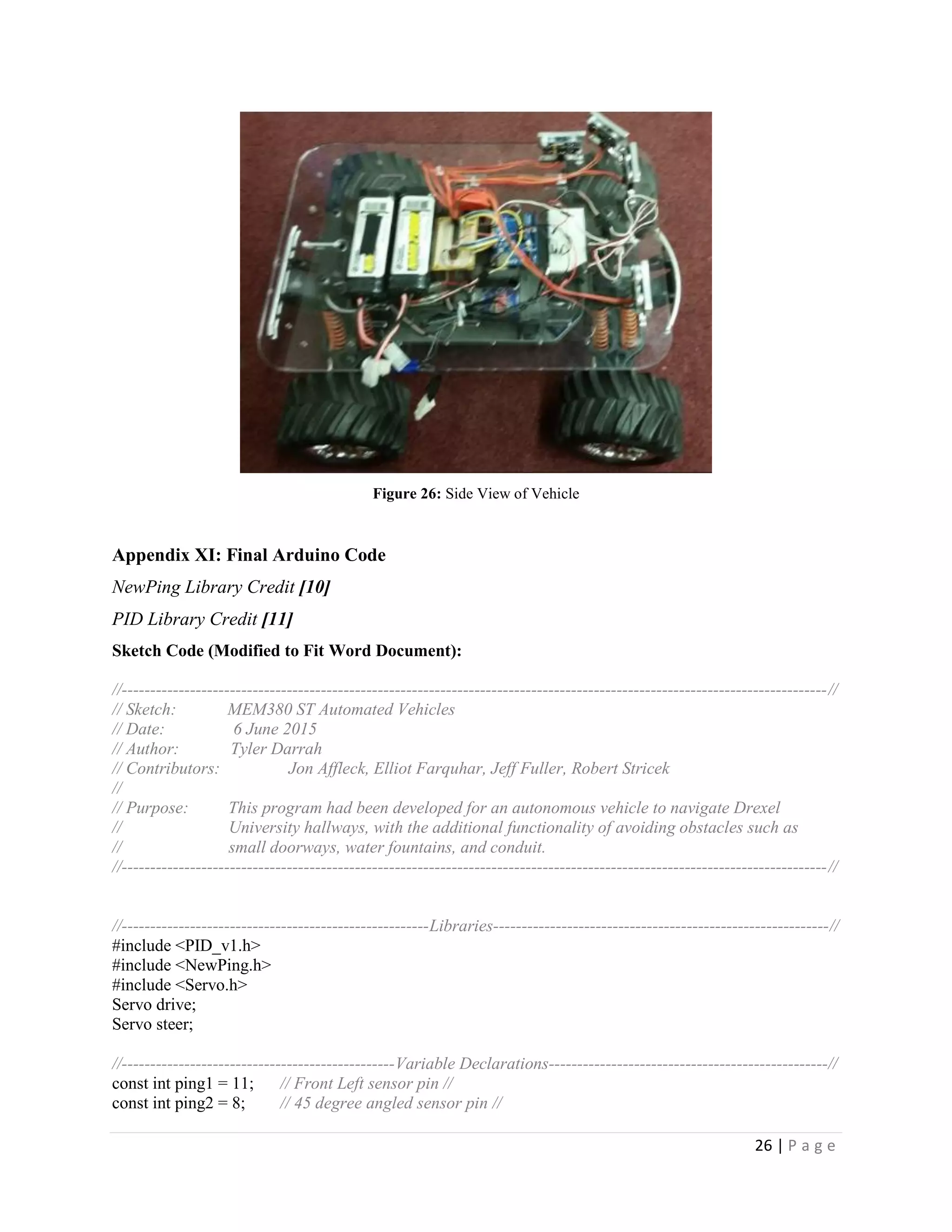 Autonomous Vehicles Project | PDF