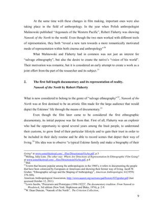 REPREZENTING REALITY IN ETHNOGRAPHIC FILM | PDF