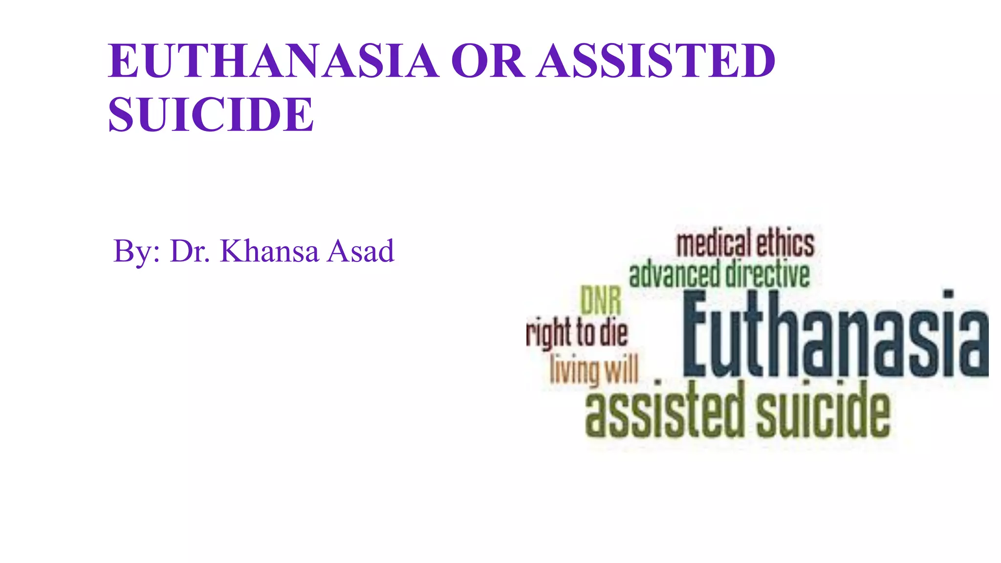 Euthanasia/ Assisted | PDF