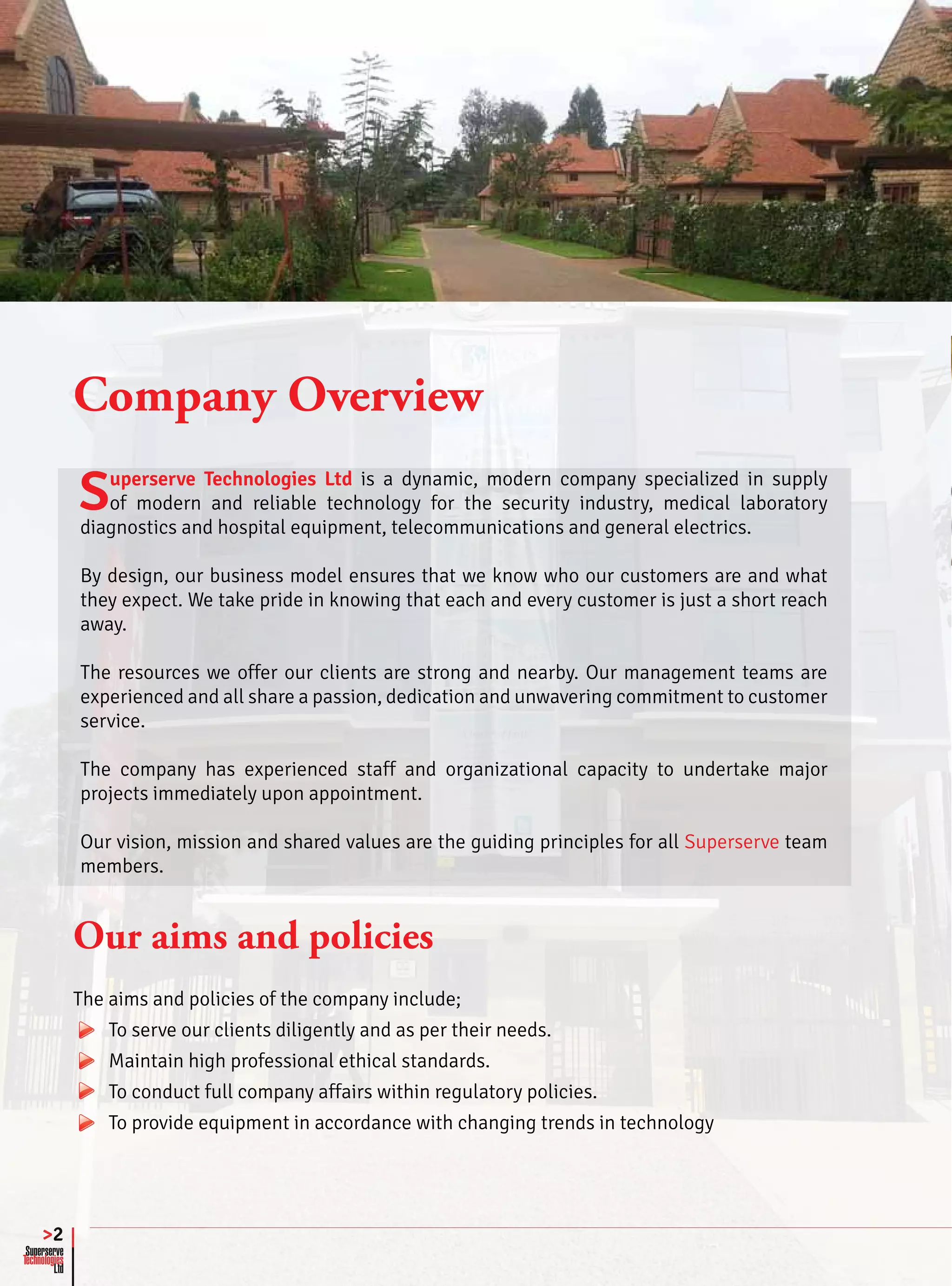 Superserve Profile 2016 | PDF