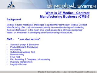 3F Contract Manufacturing | PPT