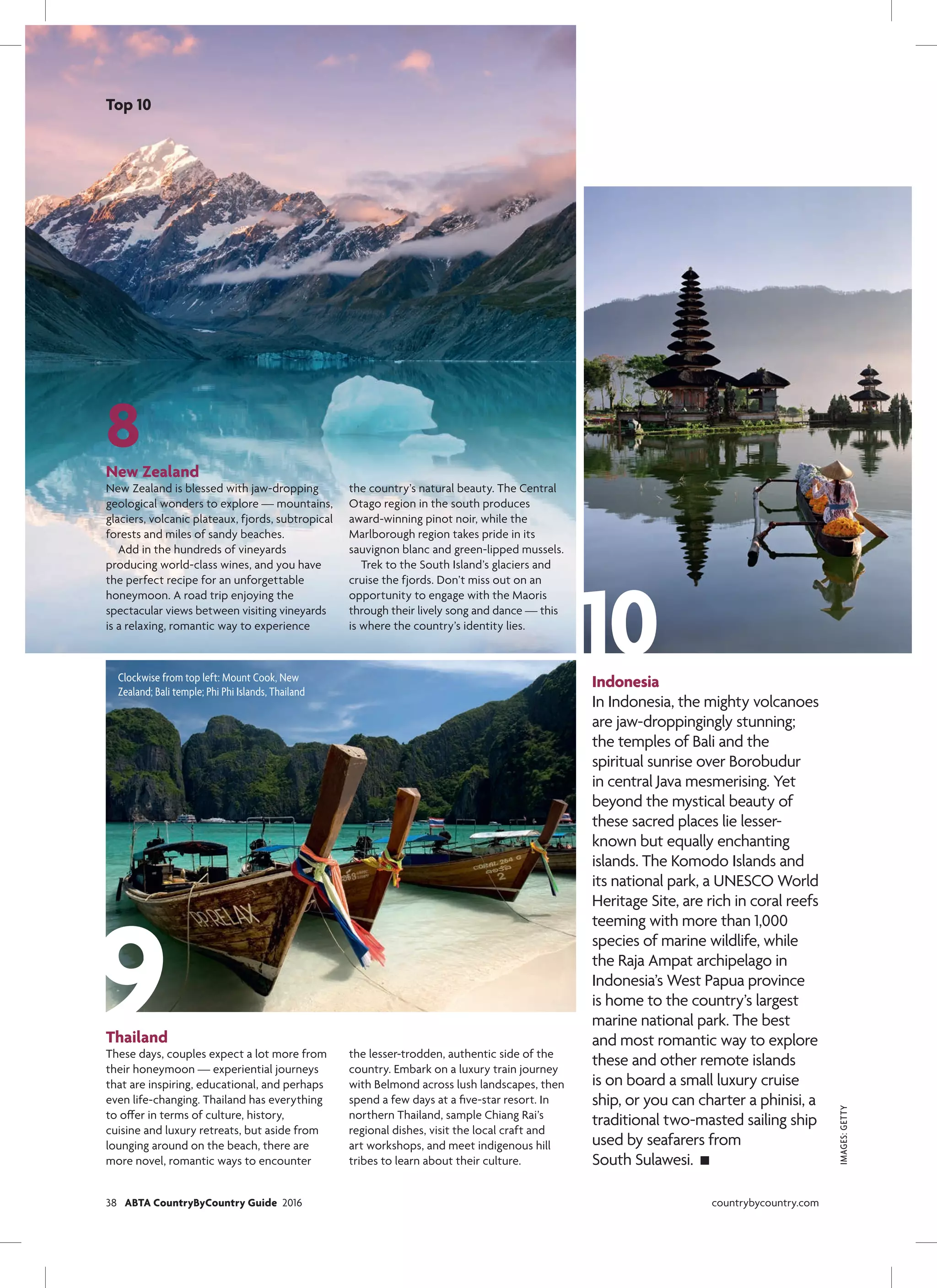 TOP 10 HONEYMOON DESTINATIONS_ABTA MAG_FEB 2016 | PDF