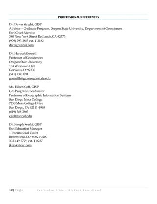 Kinzel_cv_Aug2015 | PDF | Geography | Science