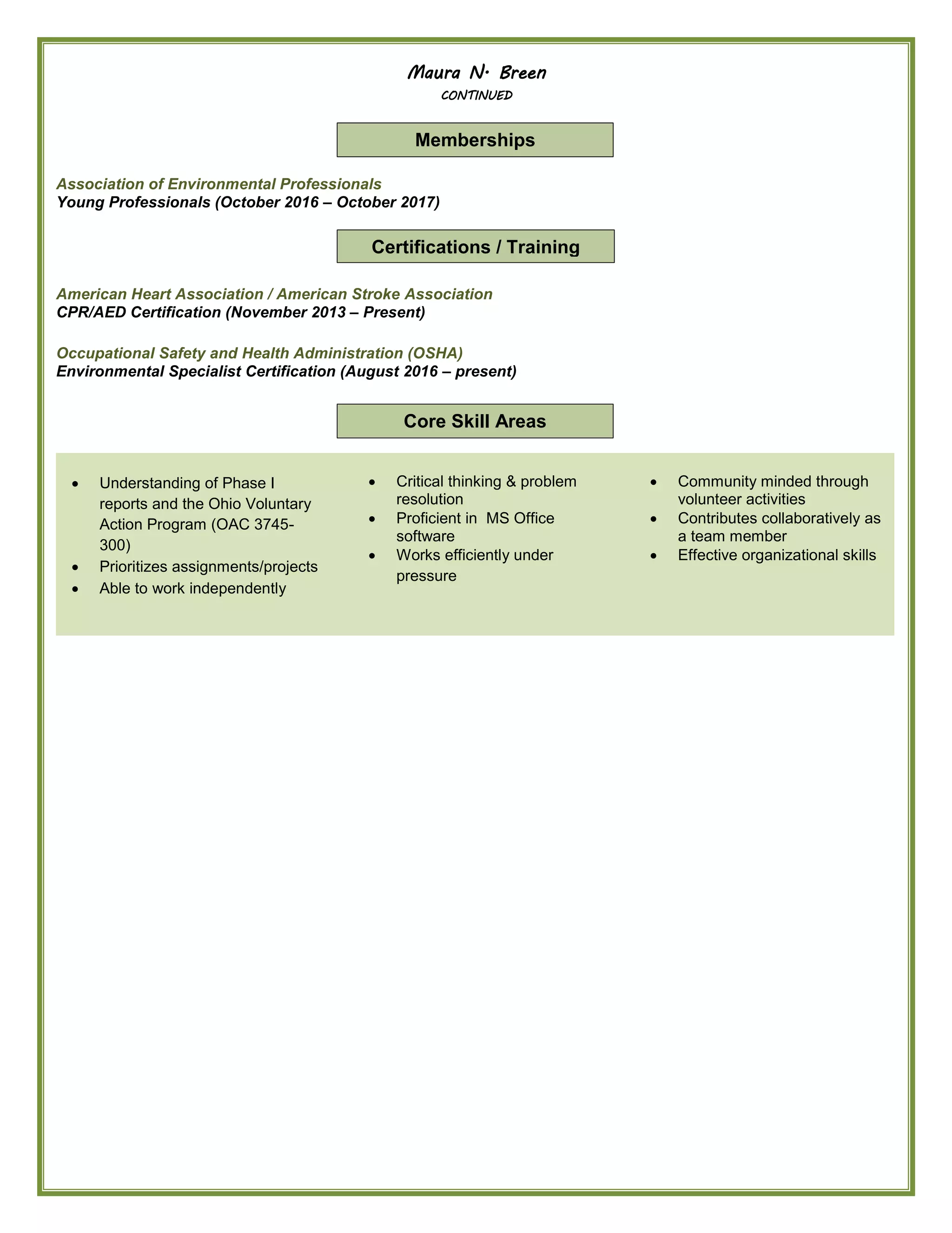 Maura_Breen_Resume | PDF
