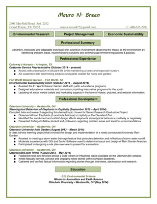 Maura_Breen_Resume | PDF