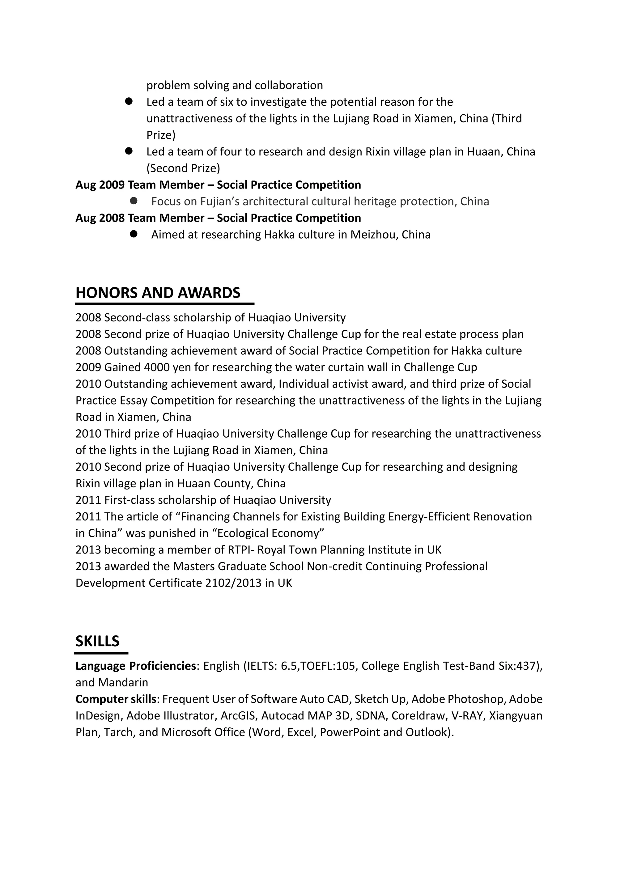 DANDI YANG RESUME | PDF
