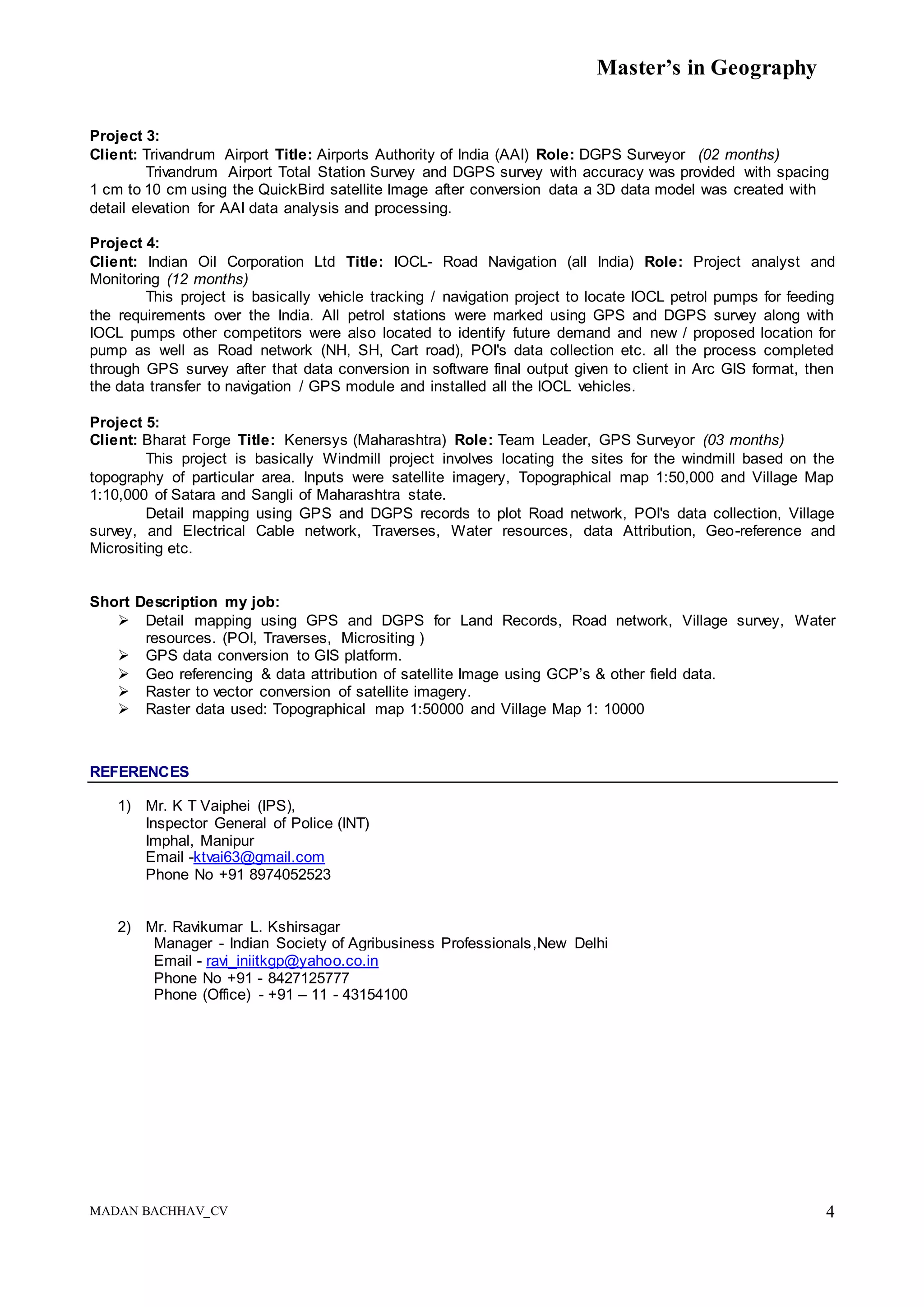 Madan Resume Updated | DOCX