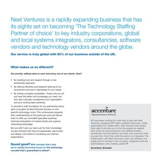 Next Ventures Company Brochure 2016 | PDF
