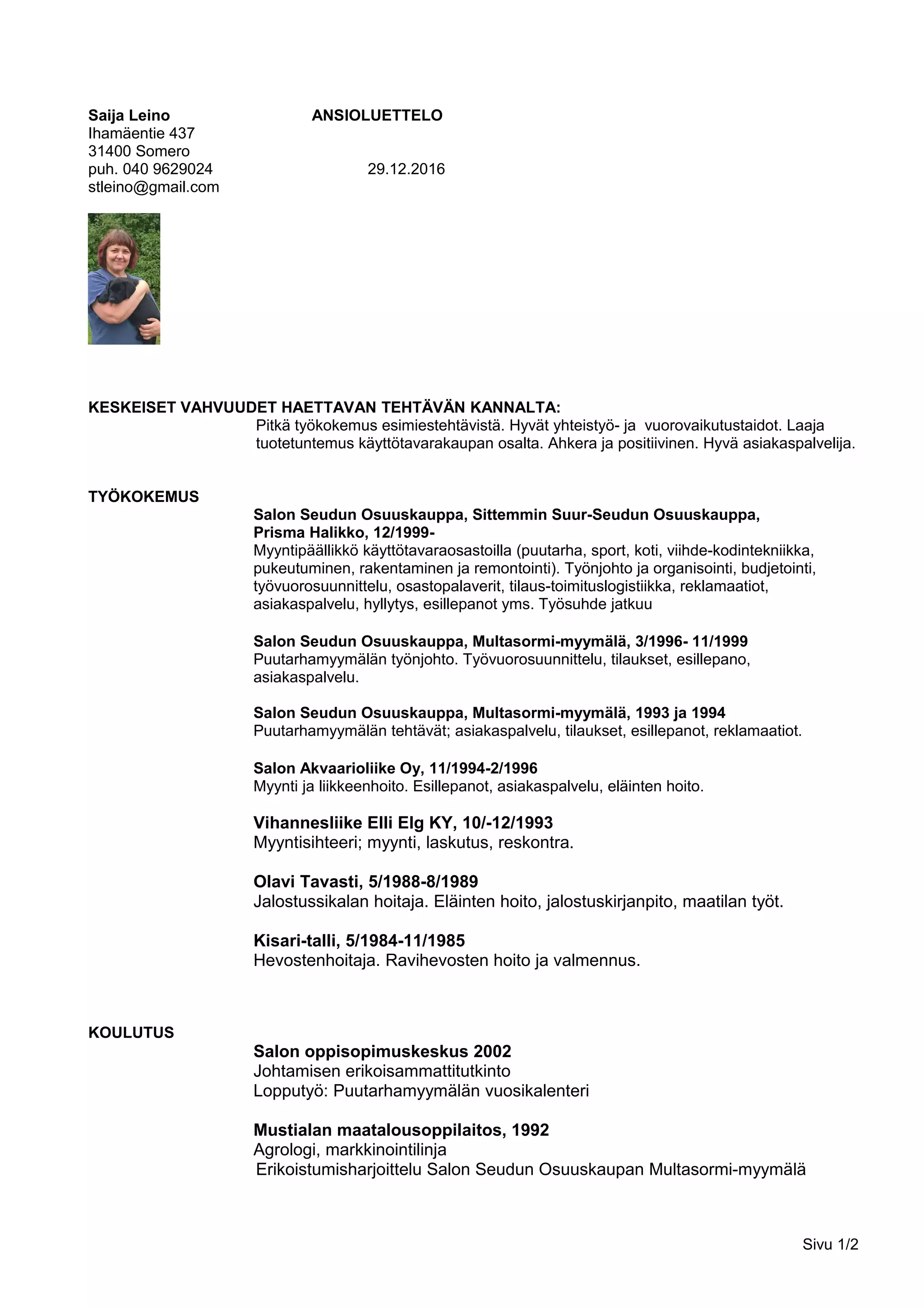 CV Saija | DOC