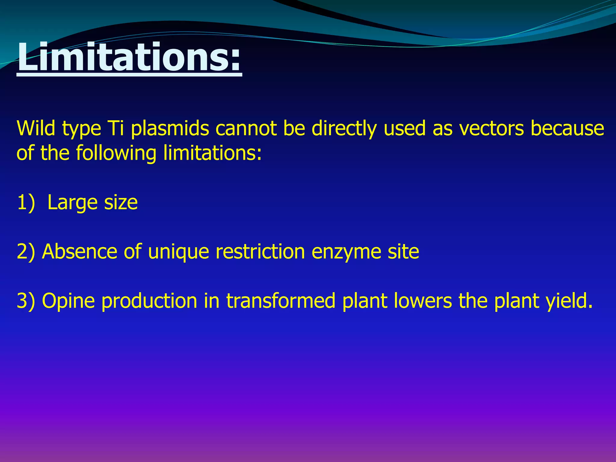 Feature of ti plasmid | PPTX