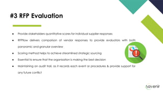 3 Features to Consider for your RFP Software on ServiceNow | PPT