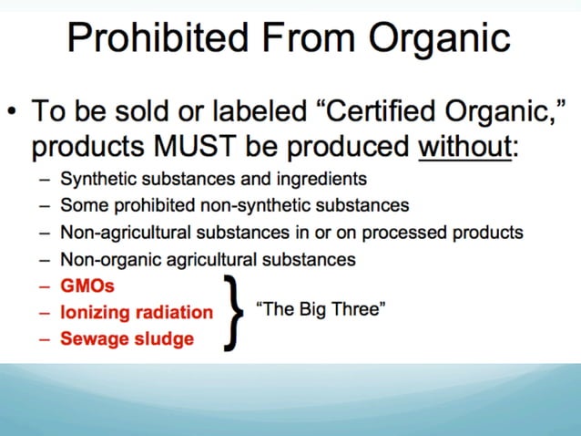 Organic Certification Process | PDF