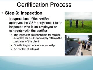 Organic Certification Process | PDF