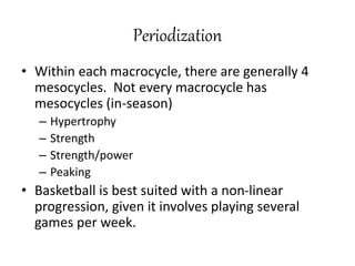 WBB Strength Program | PPT