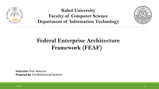 3 Fedral Enterprise Architecture Framework (Eid Mohammad Ibrahimi).pdf