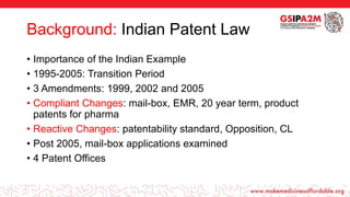 GSIPA2M, Parallel session 1, Preventing bad patents - Feroz Ali | PPT