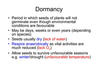 Chapter 16 Reproduction in Plants Lesson 3 - Fertilization & post ...