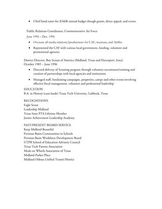 Jody Sneed Resume 2017 | DOC