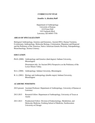 Raff 2015 CV (short) | DOC