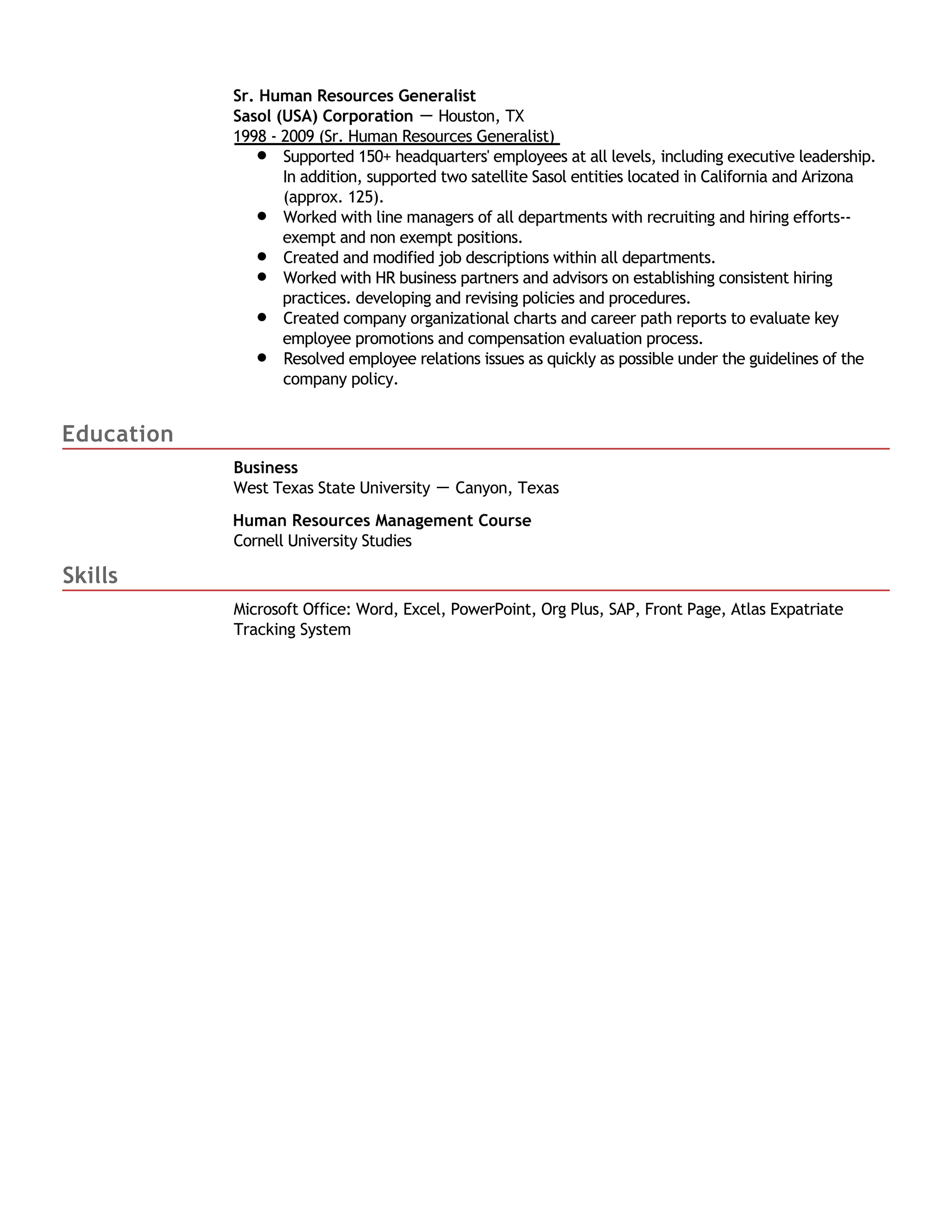 PHYLLIS KEITH Resume 2X | PDF