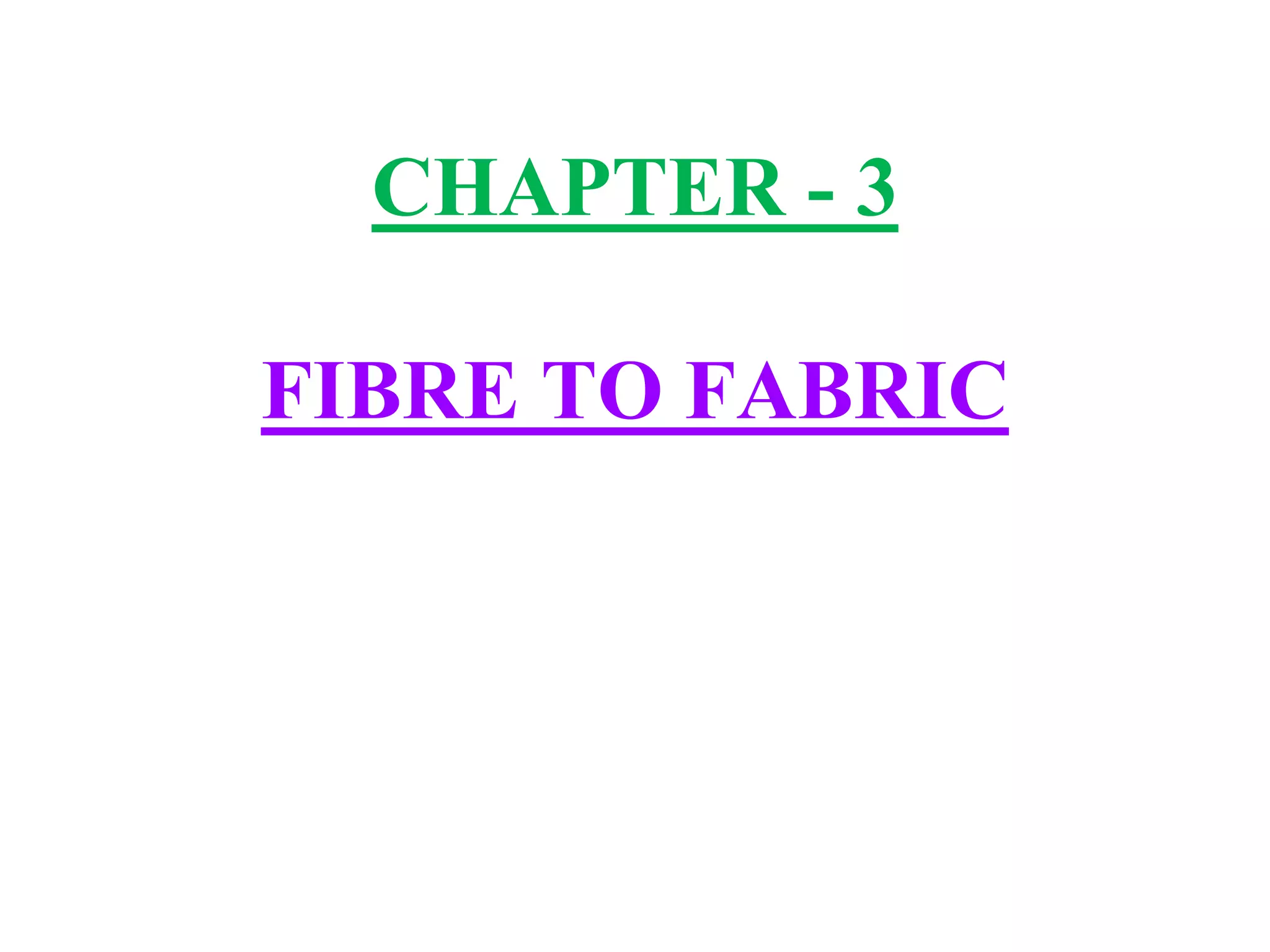 Class-7 science Chapter-3 fiber to fabric | PPT