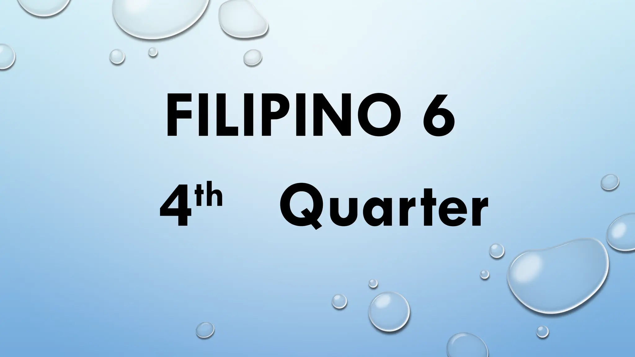 Filipino Grade 6 powerpoint Presentation | PPTX