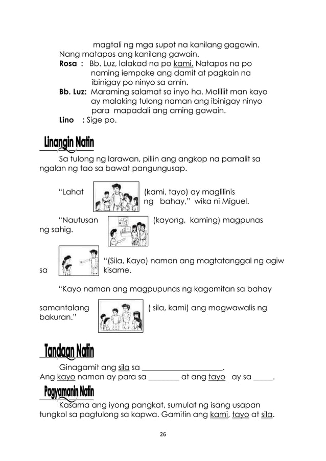 Filipino 3 Learner's Manual 1st Quarter | PDF