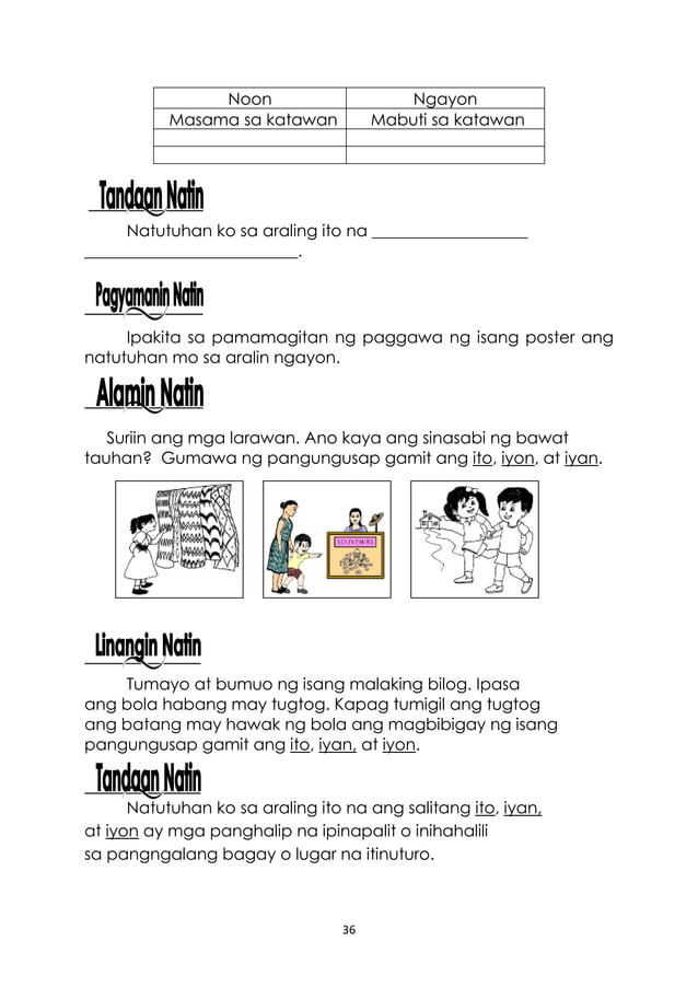 Filipino 3 Learner's Manual 1st Quarter | PDF