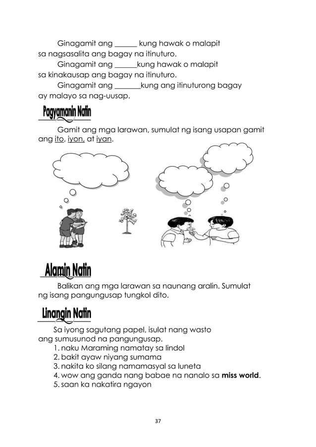 Filipino 3 Learner's Manual 1st Quarter | PDF