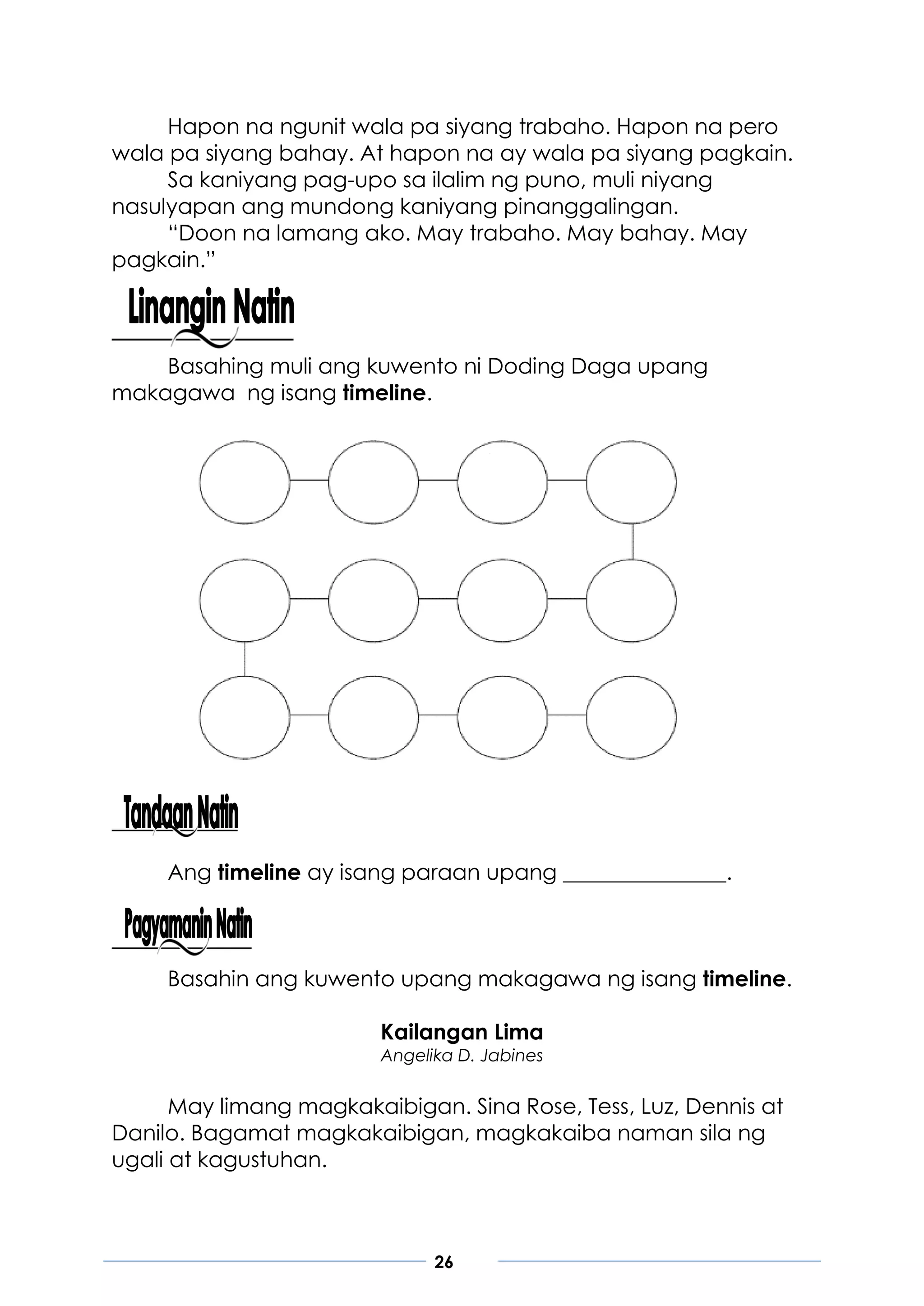 Filipino 3 Learner's Manual 3rd Quarter | PDF